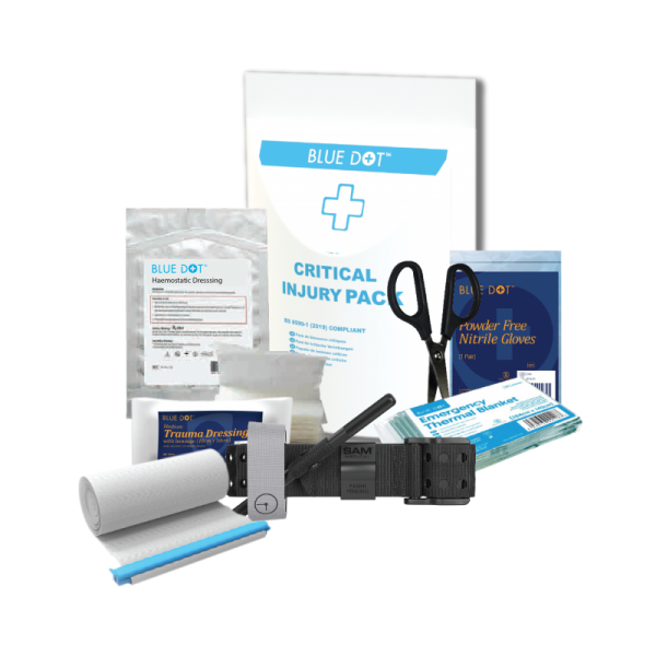 Critical Injury Pack - BS 8599-1:2019 Compliant - First Aid House